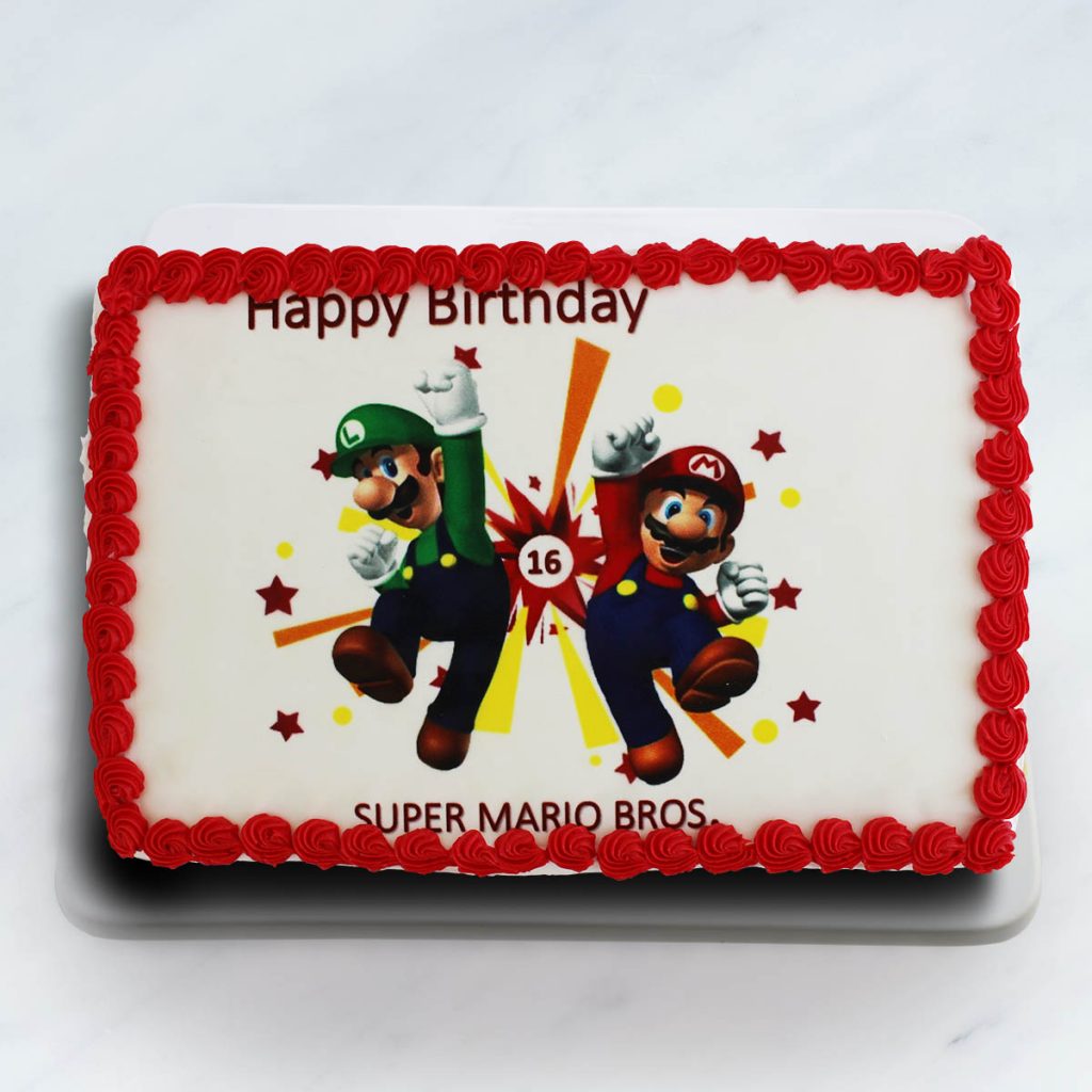 Game Super Mario – Kiss Desserts